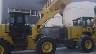 5 tons wheel loader for delivery