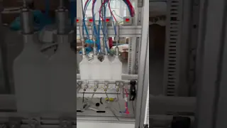 Bottle leaking machine with packing machine