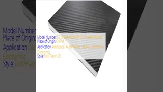 Carbon Fiber PMI Sandwich Panels High Strength Lightweight