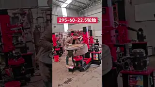 View Truck Tire Changer Machine Good For Large Vertical Tire Disassembly Machine Demo