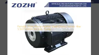 4kW Hollow Shaft Motor for Industrial Pressure Pumps