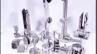 **Staircase Handrail System Components | WinscoMetal Stainless Steel Balustrade Parts**