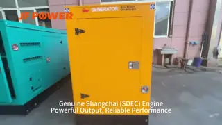 100kW Shangchai Silent Diesel Generator Reliable Power