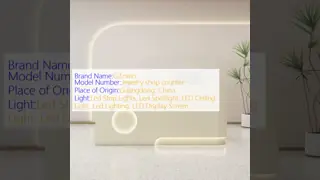 Modern Luxury Jewelry Boutique Checkout Desk Design