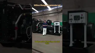 900kVA Shangchai Diesel Generator Industrial Power Solution