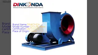 DINKONDA Industrial Boiler Centrifugal Fan High Efficiency
