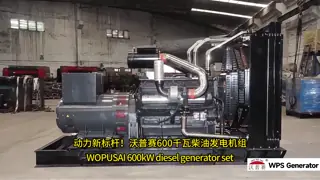 WOPUSAI 750kVA Heavy Duty Diesel Generator Power Solution
