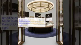 Luxury Jewelry Display Cabinet Custom Store Showcase