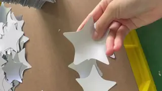 Self Adhesive Star PC Flexible Mirror Sheet