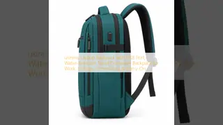Minimalist Waterproof Business Laptop Backpack