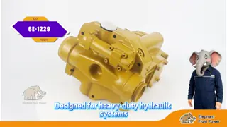 OEM Quality High Performance 6E-1229 Hydraulic Piston Pump Replacement Factory Direct sales