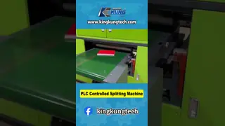 PLC-Controlled Precision Splitting Machine for Leather & Shoe Materials