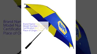 Custom 60 Inch Golf Umbrellas For Corporate Branding
