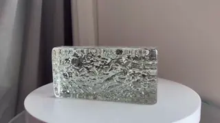 Transparent Glass Block for Interior Wall & Partition Decoration