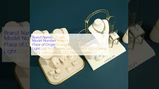 Luxury Velvet Jewelry Display Set for High End Boutiques