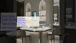 Luxury Wooden Jewelry Display Cabinet Custom Solutions