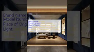 Modern LED Jewelry Display Case for Retail Stores