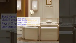Luxury LED Jewelry Display Cases Custom Retail Solutions