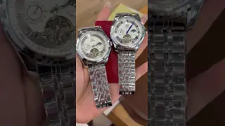 Men's Skeleton Moon Phase Watch Wholesale | Custom OEM Automatic In Stock