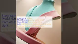 Luxury Velvet Necklace Display Stand for Jewelry Stores