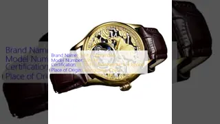 Classic Business Watch Elegant Professional Style