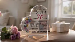 UV Printed Acrylic Table Sign