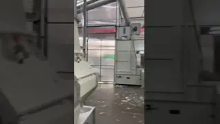 High Speed Glass Fiber Needle Punched Carpet Production Line