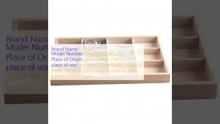 Luxury White Leather Jewelry Display Stand for Retail Stores