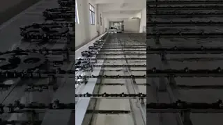 Heavy-Duty Industrial Conveyor & Chain Drive System Assembly