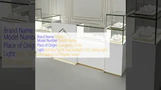 Custom Luxury Perfume Display Cabinets for Boutique Shops