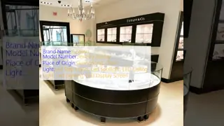 Luxury Jewelry Display Cabinets Custom Retail Showcases