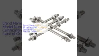 Super Duplex Stainless Steel Stud Bolts for Heavy Industry