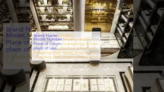 Luxury Jewelry Display Counters for Retail Stores