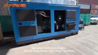 240kW Silent Industrial Diesel Generator Reliable Power