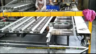 gypsum cornice manufacturing equipment