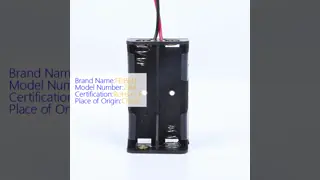 Durable AA Battery Holder for DIY Electronics Projects
