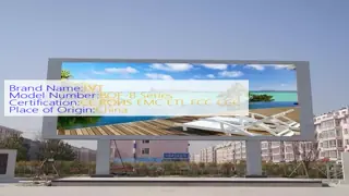 P10 Outdoor LED Advertising Screen 6000nits High Brightness