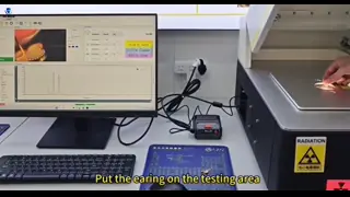 VR-T7 Gold Analyzer with High-resolution CMOS Color Camera High Sensitivity SDD Detector and T-shape