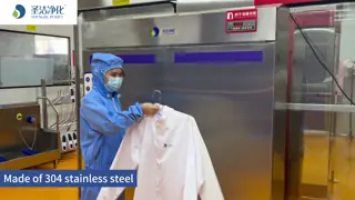 Industrial Workwear Drying Cabinet with UV Disinfection