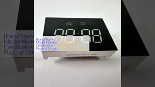 Yellow Green LED Display for Oven Timer Solutions