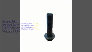 Durable Stainless Steel Hex Bolts Grade 8 8 Fasteners