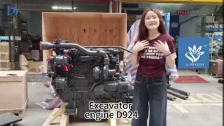 D924 Diesel Engine Assembly | Compact Engine for Construction Machinery & Heavy Equipment
