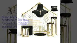 Premium Metal Jewelry Display Stand for Retail Stores