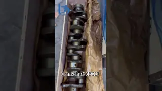 6BG1T Crankshaft | Diesel Engine Crankshaft for Excavator & Heavy Equipment