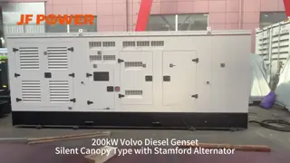 200kW Silent Diesel Generator Reliable Power Solution