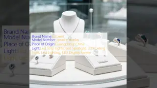 Luxury Round Jewelry Display Case for High End Boutiques