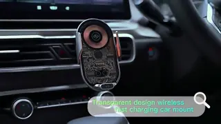 Fast Charging Magnetic Car Phone Holder ZS CC15W Review