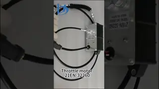 21EN-32260 Throttle Motor | Excavator Engine Throttle Actuator for Heavy Equipment