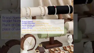 Premium Wooden Jewelry Display Stands for Luxury Showcases