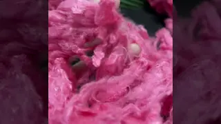 Pink viscose staple fiber